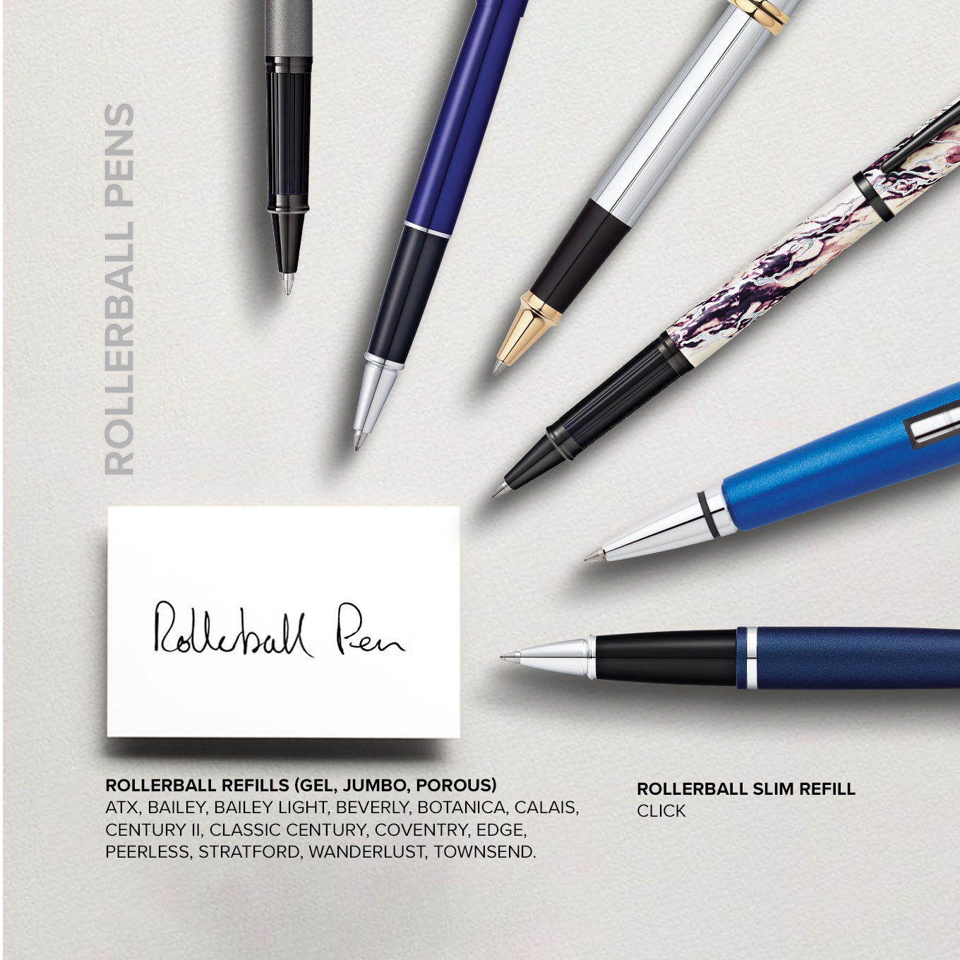 Ink Refill Quick Reference – A.T. Cross