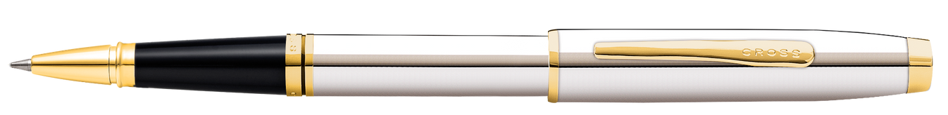 Coventry Polished Chrome with Gold-Tone Rollerball Pen | Cross – A.T. Cross